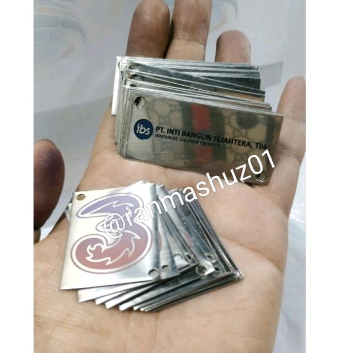 Jual LABEL PLAT BESI // PLAT BESI // LABEL PLAT // LABEL FURNITURE ...