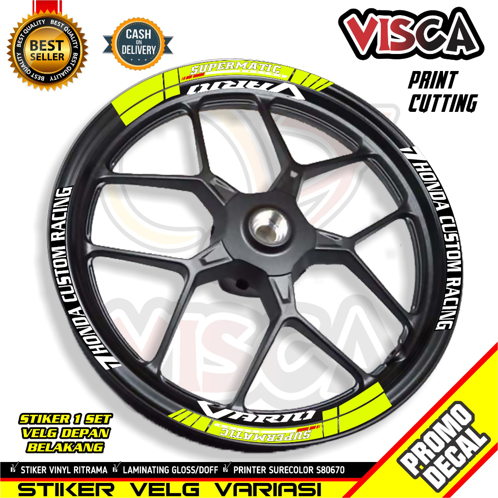 Jual Stiker Velg List Velg Motor Stiker Velk Vario Ring 14 Vario | Shopee Indonesia