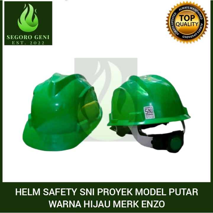 Jual ENZO FASTRACK Helm Proyek Kilap model PUTAR Fast Track Safety ...