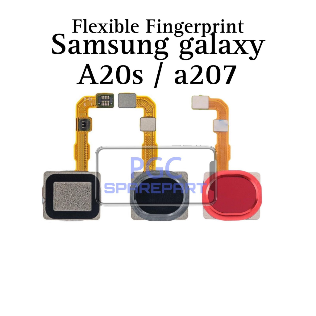 Jual Flexible Fingerprint Samsung Galaxy A20s / A207 / SM-A207F / SM-A207M / SM-A2070 - Sensor ...