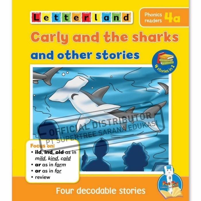 Jual Letterland Phonics Readers Set 1-4 ( 5 Books) | Shopee Indonesia