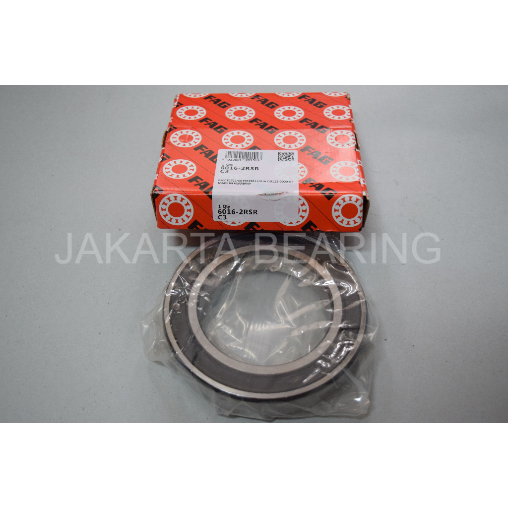 Jual Ball Bearing FAG 6016 2RSR C3 ORIGINAL | Shopee Indonesia