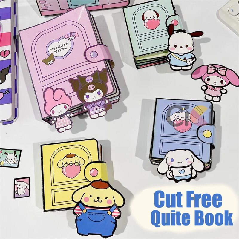 Jual Buku Quite Book Melody Kuromi Sanrio DIY Mainan Edukasi Anak Busy ...