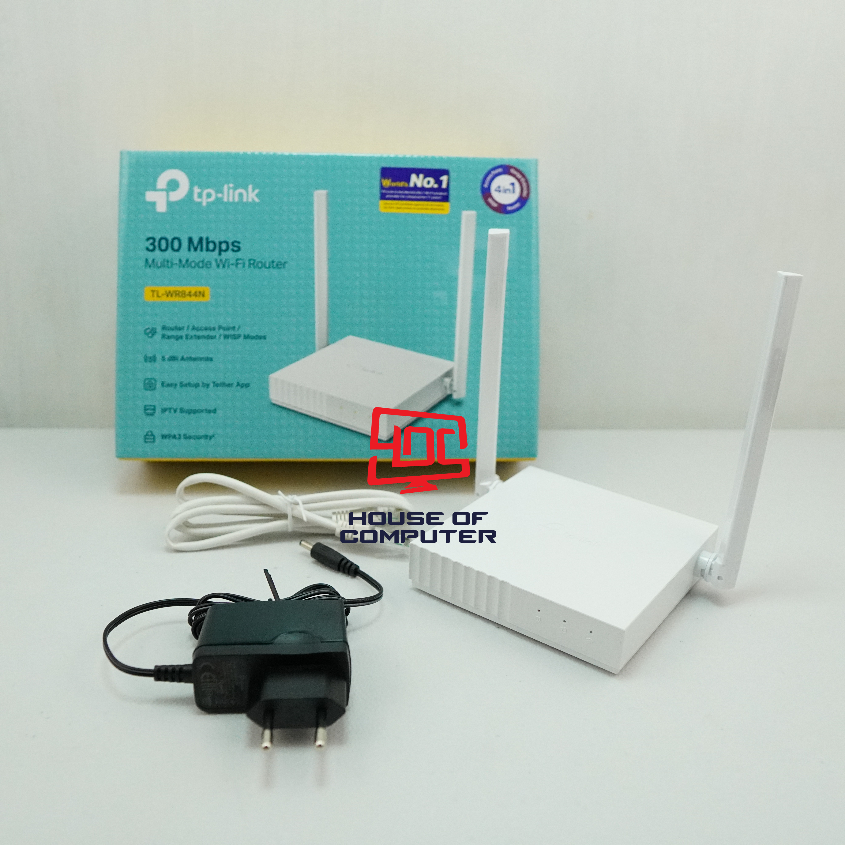 Jual ROUTER TP-LINK TL-WR844N 300MBPS MULTI-MODE ACCESS POINT WIFI ...