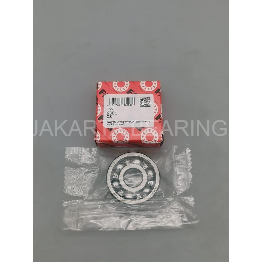 Jual Ball Bearing FAG 6301 C3 ORIGINAL | Shopee Indonesia