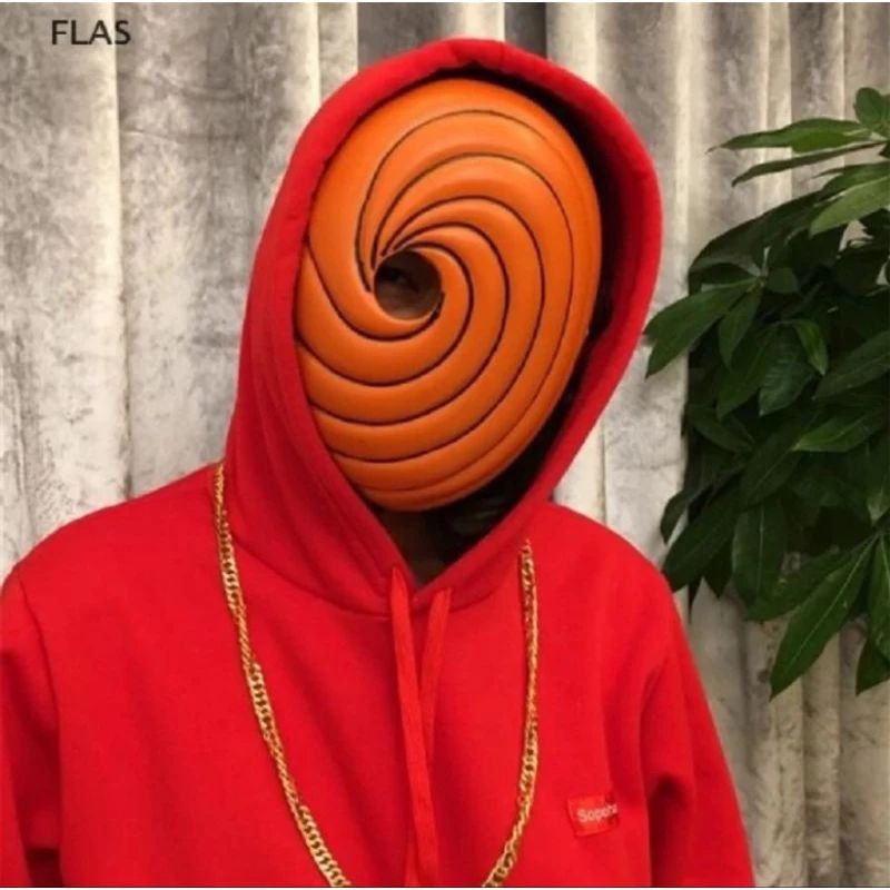 Jual topeng obito ulir mata 1 uciha Obito Madara Uzumaki Naruto anime ...
