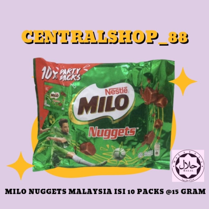 Jual Milo nugget isi 10 pack malaysia | Shopee Indonesia