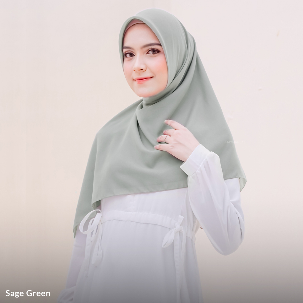Jual HAYNA Aalisha Voal Hijab Premium (All Colors) - Jilbab Kerudung ...