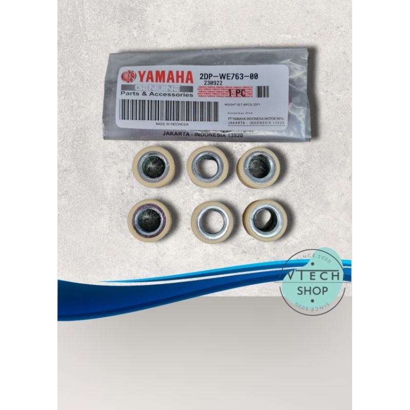 Jual Roller Weight Set 2DP-WE763-00 Yamaha NMAX AEROX | Shopee Indonesia