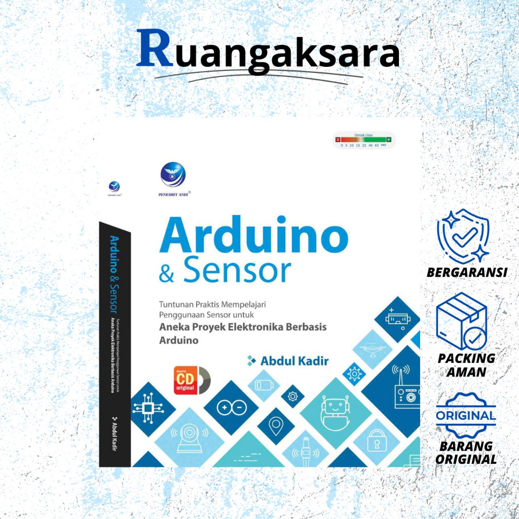 Jual Arduino Dan Sensor Tuntunan Praktis Mempelajari Penggunaan Sensor