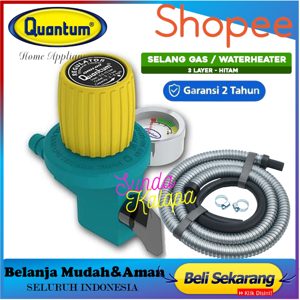 Jual Regulator Gas Tekanan Tinggi QUANTUM QRH 09 GB(METERAN) Quantum ...