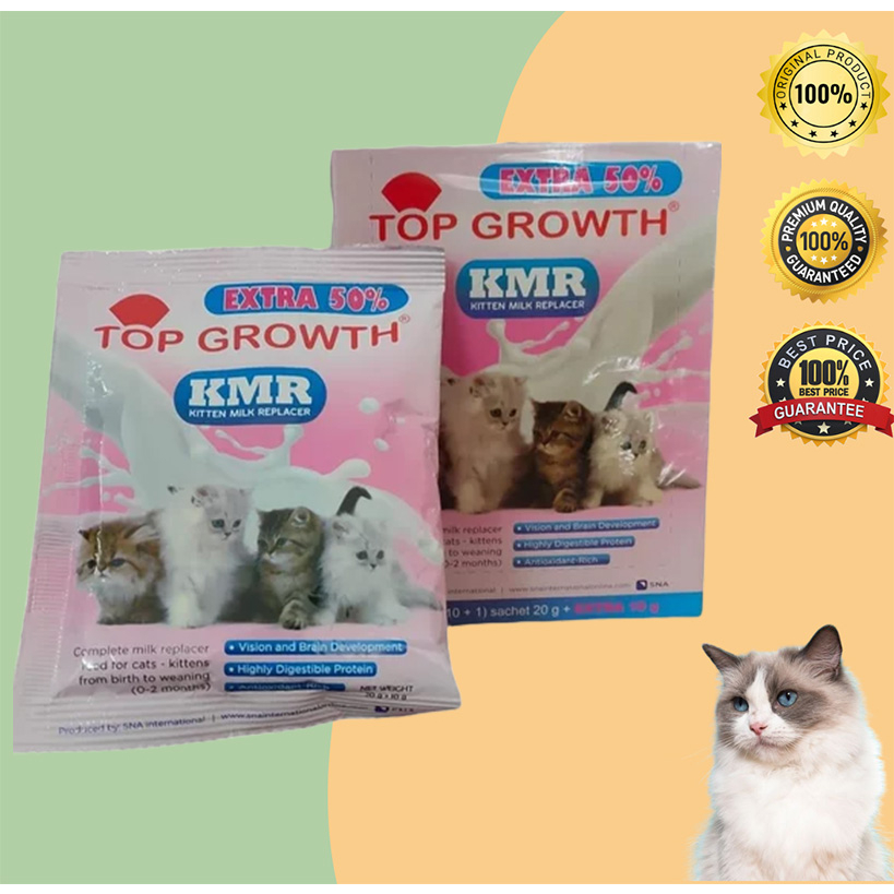 Jual TOP GROWTH 30GR Susu kucing Kitten Milk Sachet | Shopee Indonesia