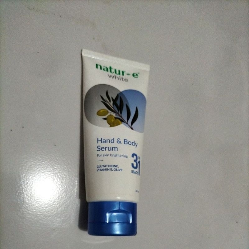 Jual Natur~e White Hand & Body Serum For Skin Brightening Glutathione ...