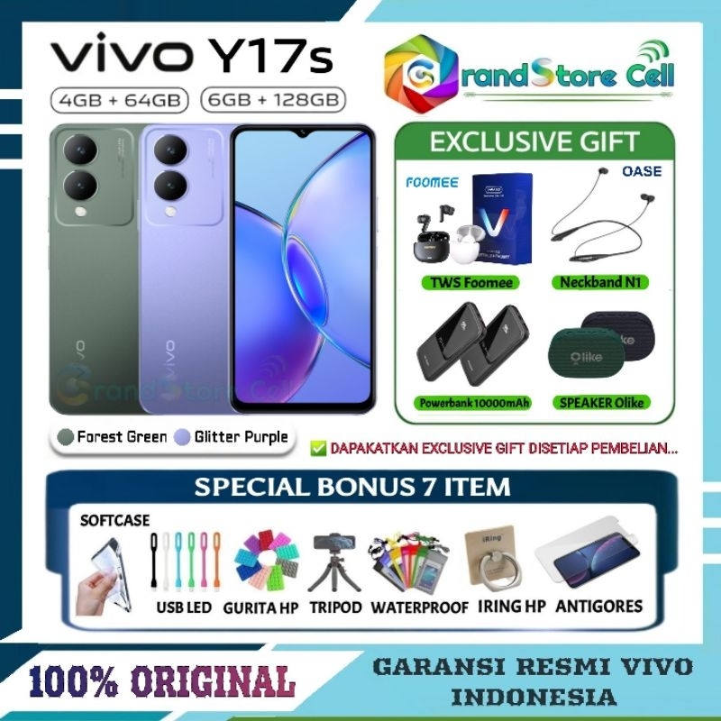 Jual VIVO Y17S RAM 4/64GB | VIVO Y17 S RAM 6/128GB | Y 17S GARANSI ...