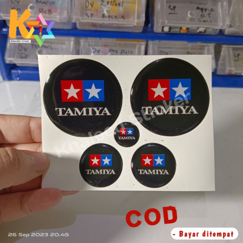 Jual Stiker timbul Tamiya emblem aerox nmax lexi stiker motor timbul ...