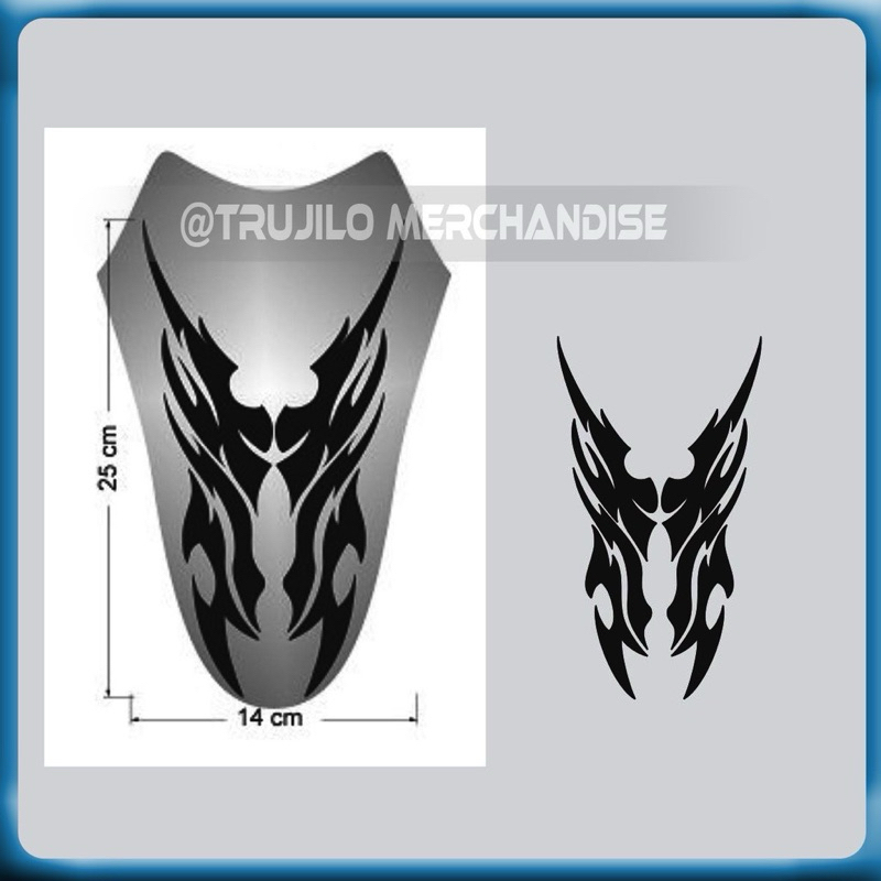 Jual Stiker Motor Spakbor Selebor Tribal Universal | Shopee Indonesia