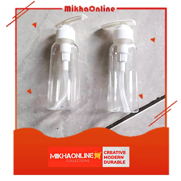 Jual Botol Plastik Pompa Pump Bening | Shopee Indonesia