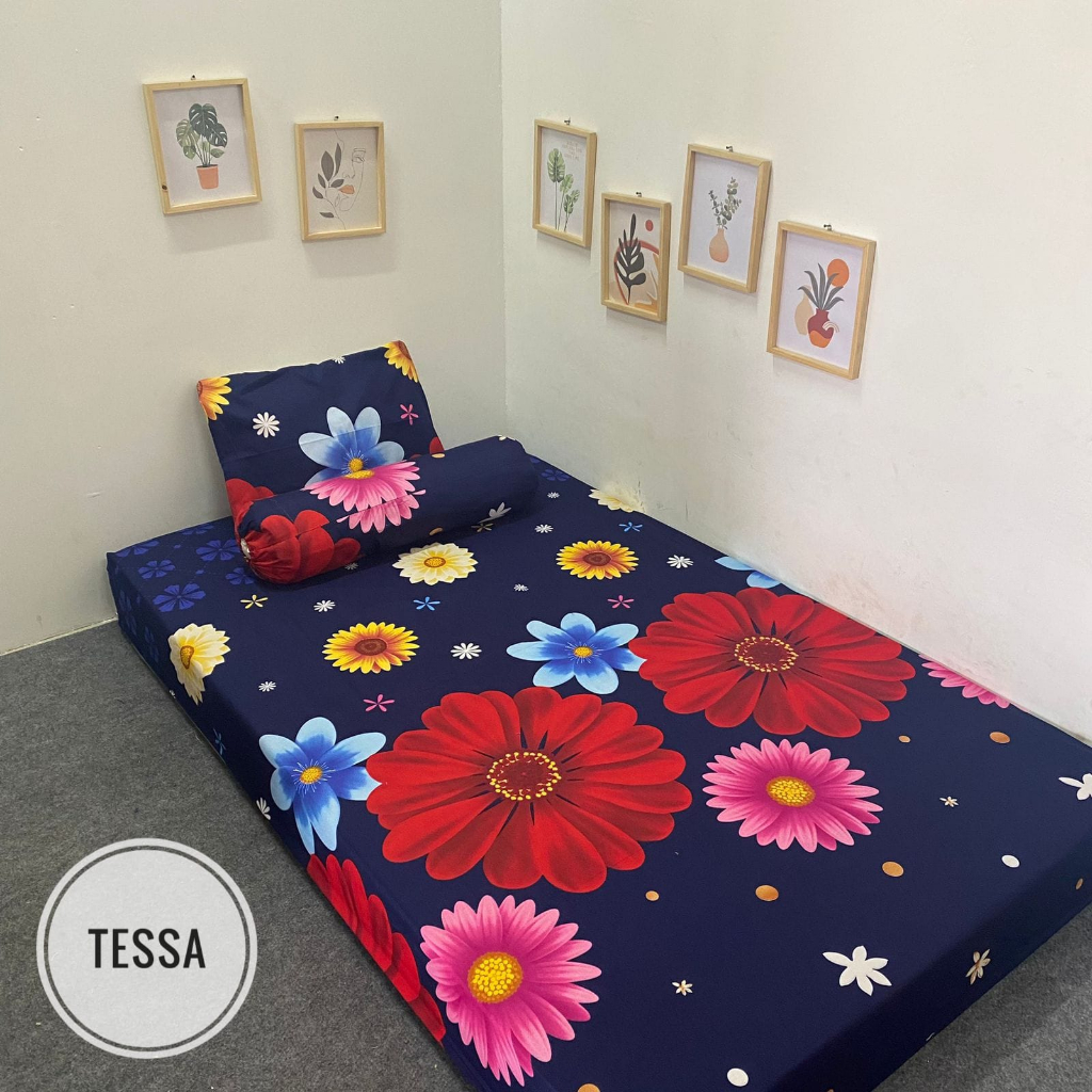 Jual SPREI SINGLE BED 90 x 200 / SPREI HOMEMADE AESTHETIC SUDUT KARET ...