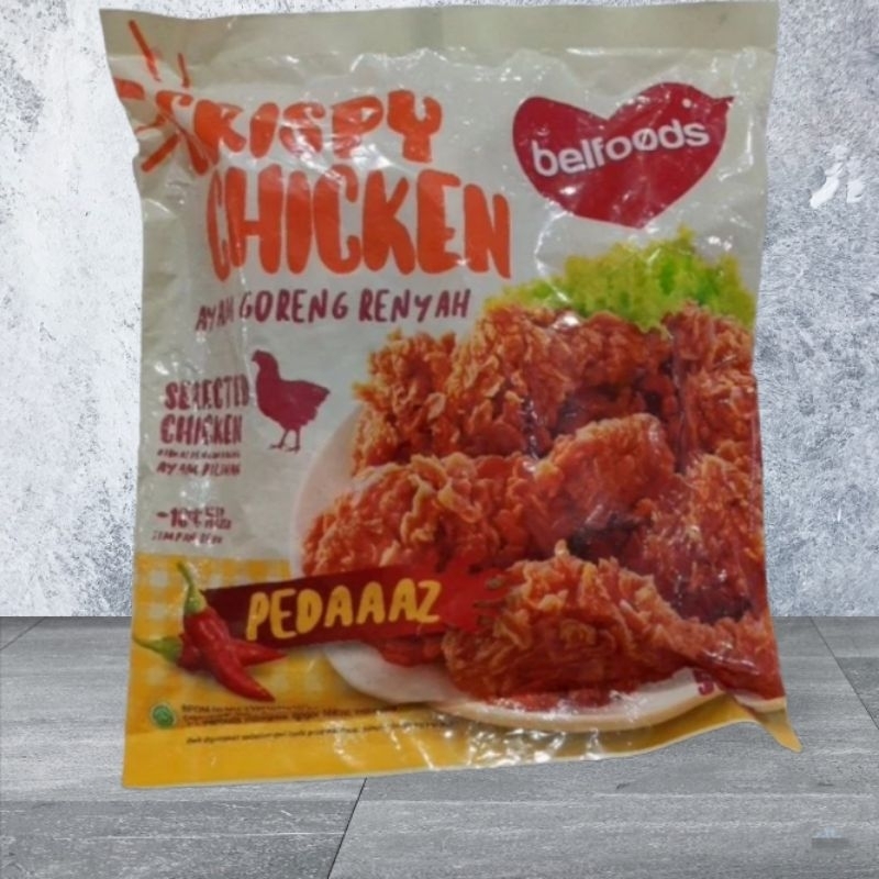 Jual RN_Frozen - BELFOODS Crispy Chicken Ayam Goreng Renyah PEDAS Berat ...