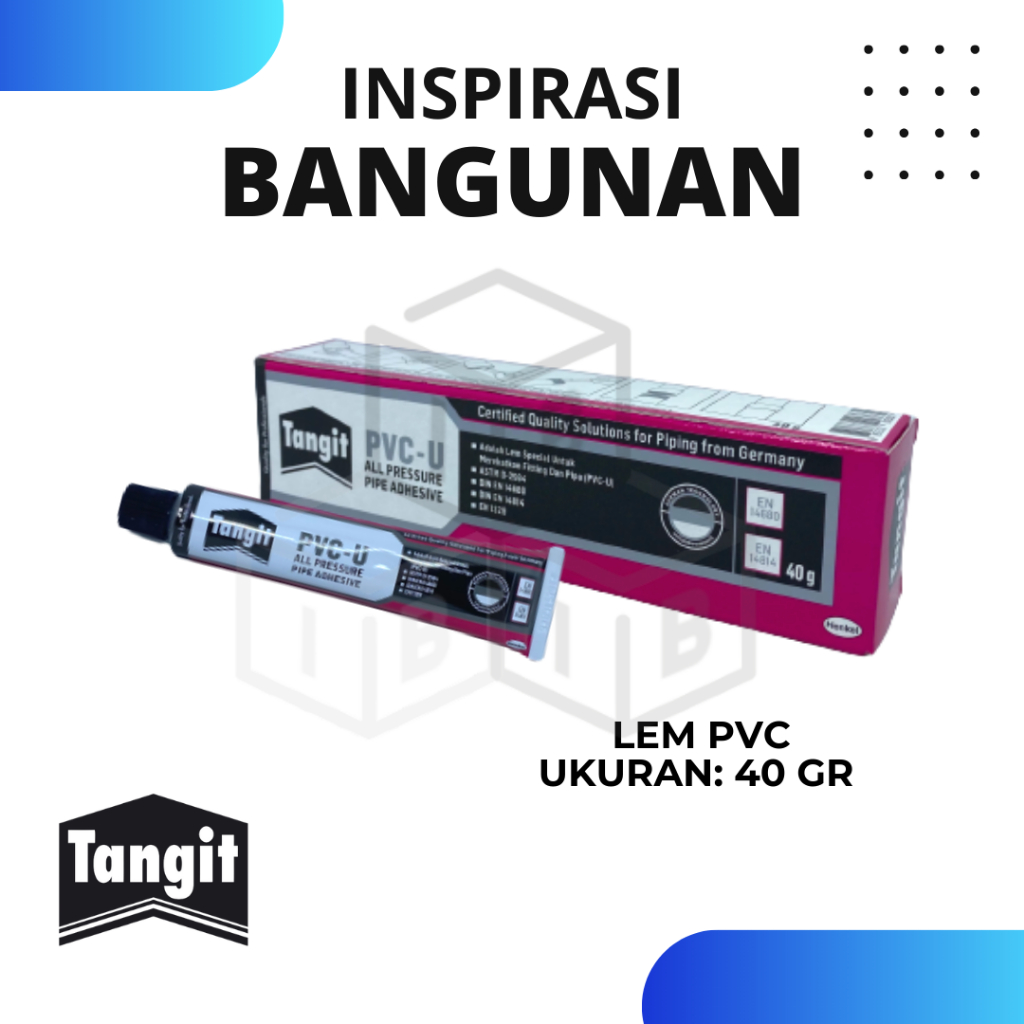 Jual Lem Pipa PVC Tangit / Lem Tangit Ukuran Tube (40gr) | Shopee Indonesia