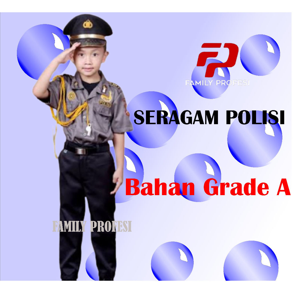 Jual Baju Anak Laki Laki Polisi Anak Baju Polisi Sabara Laki laki ...