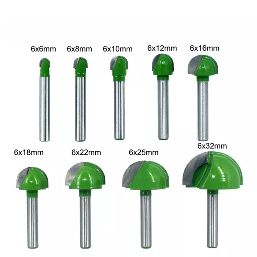 Jual Mata Profil Router CNC Setengah Lingkaran Round Bottom Shank 6mm ...