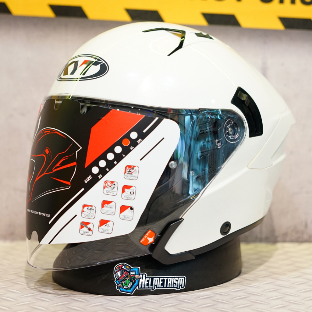 Jual Helm Kyt NFJ Solid Color - helm KYT Half face | Shopee Indonesia