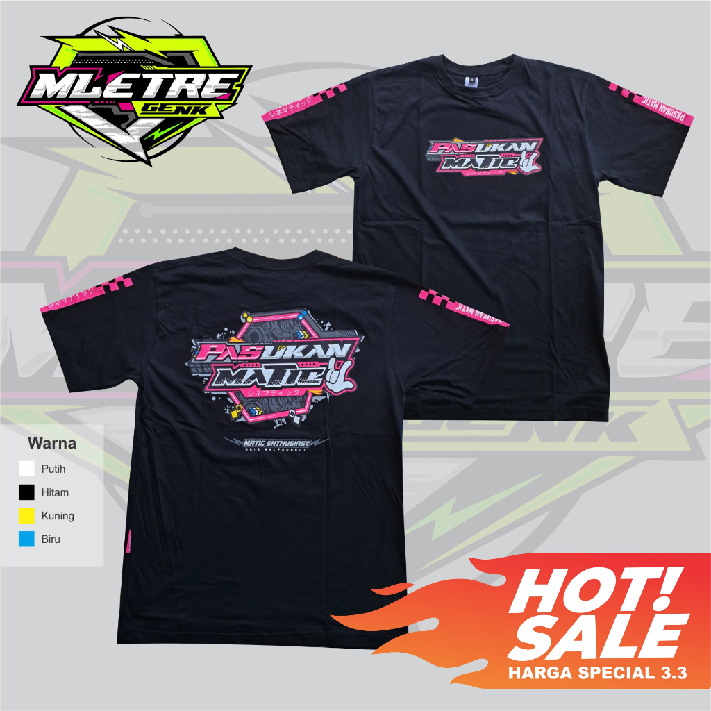 Jual PASUKAN MATIC | T-Shirt MLETRE GENK original | Kaos Distro Racing ... Jual PASUKAN MATIC | T-Shirt MLETRE GENK original | Kaos Distro Racing ...