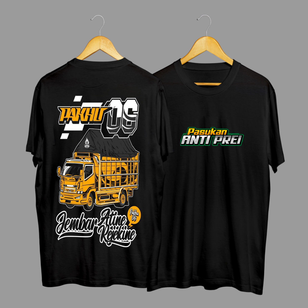 Jual Kaos Tshirt Baju Distro Mobil Truk Pasukan Anti Prei Pakhu 06 ... Jual Kaos Tshirt Baju Distro Mobil Truk Pasukan Anti Prei Pakhu 06 ...