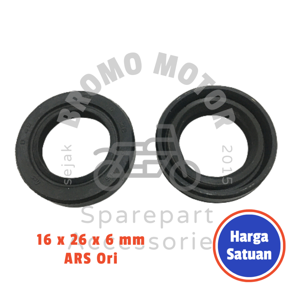 Jual Seal Selah ARS Ori Honda Beat Scoopy Spacy Vario 110 125 150 FI ESP 16 26 6 mm (Sil Engkol ...