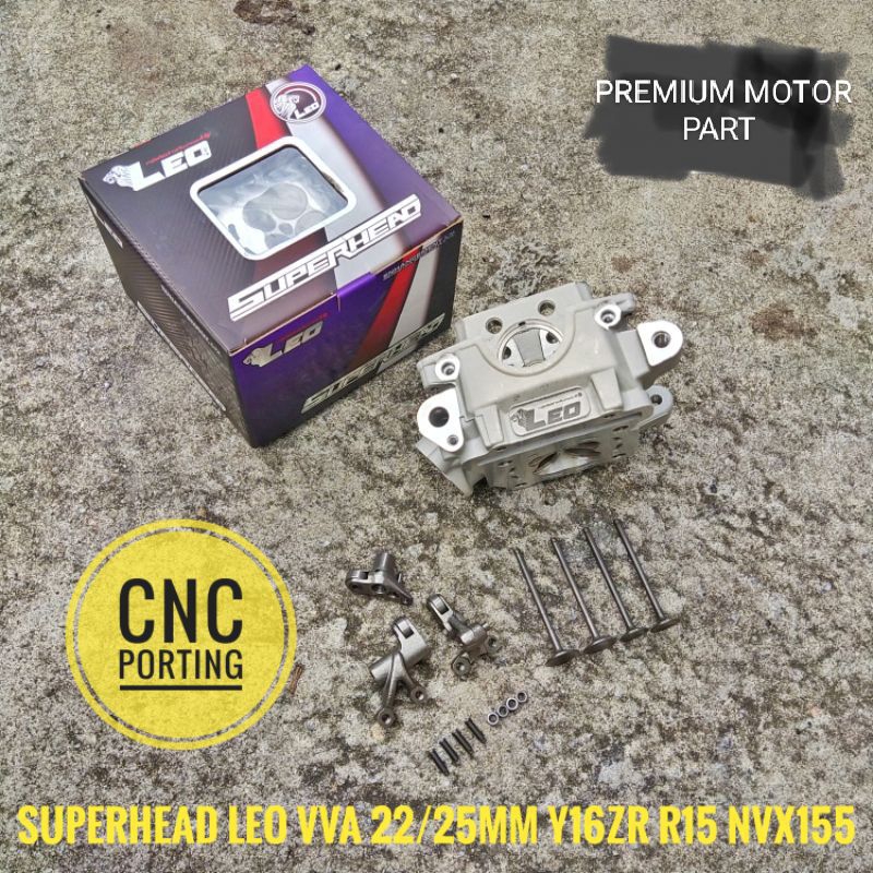 Jual LEO SUPER HEAD CNC PORTING SIZE 22/25 PNP AEROX 150 (V1&V2) /NMAX ...