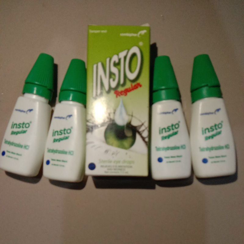 Jual INSTO,obat tetes Mata,7,5ml/Rohto 7ml,meredakan mata merah,tanpa ...