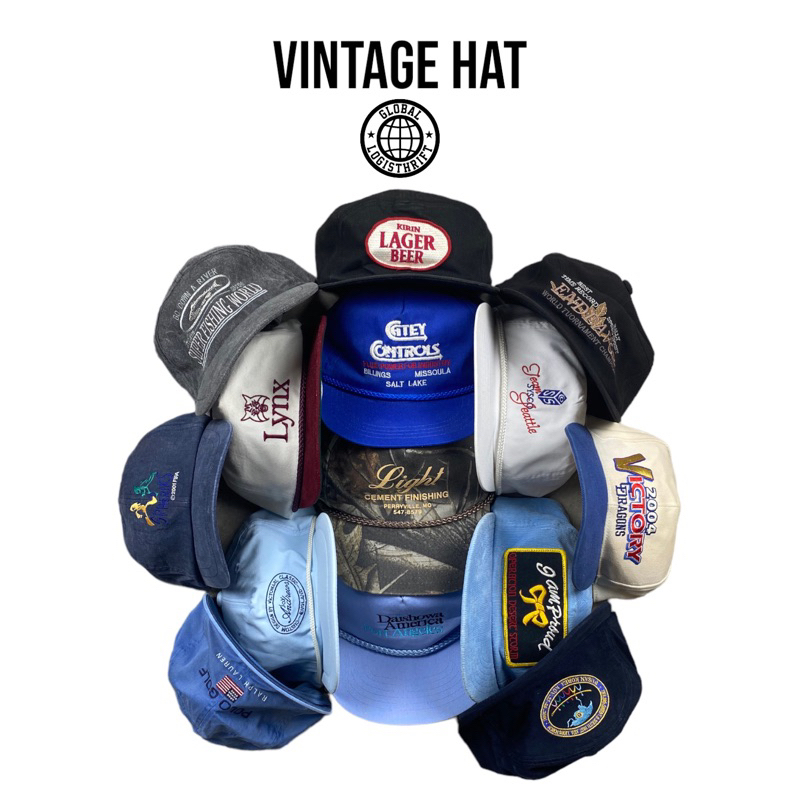 Jual TOPI VINTAGE | VINTAGE ROPEHAT | TOPI BRANDED | Shopee Indonesia
