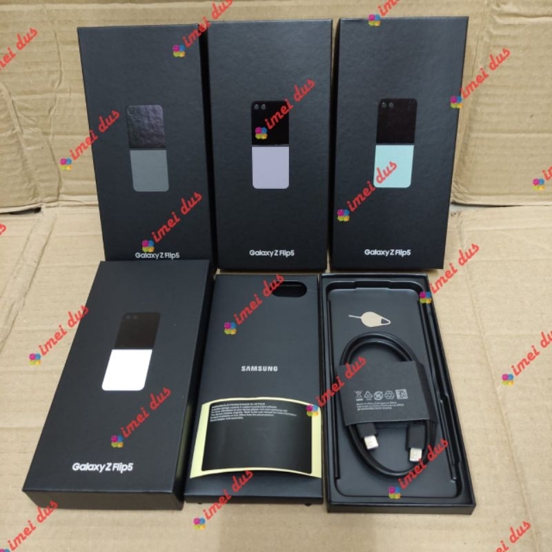 Jual Dus Box Kotak Samsung Z Flip 5 with Kabel | Shopee Indonesia