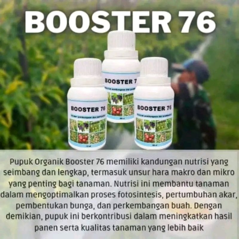 Jual Booster 76 Pembungaan dan Pertumbuhan Tanaman | Shopee Indonesia