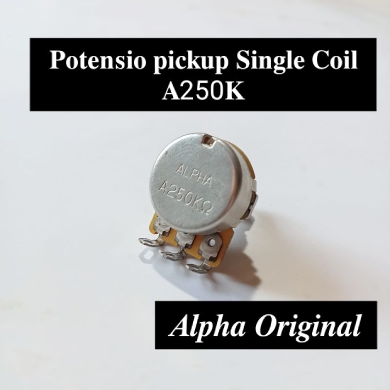 Jual Potensio A250K alpha original potensiometer A250K Alpha | Shopee ...