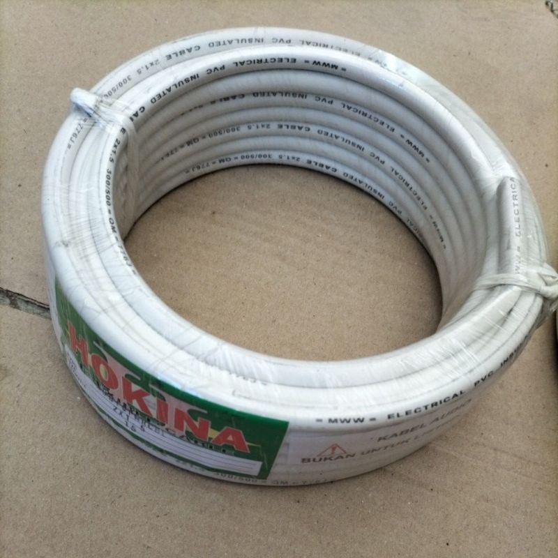 Jual KABEL 2X1.5 10M / KABEL KAWAT / KABEL ISI 2 / KABEL LISTRIK ...