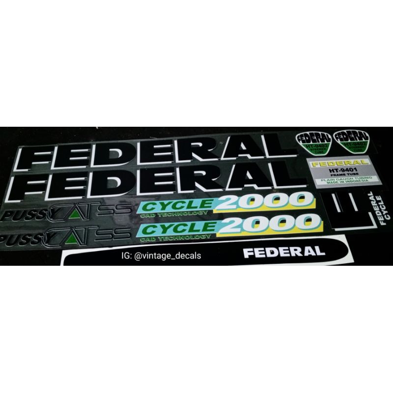 Jual sticker decal federal pussy cat PUSSYCAT SX | Shopee Indonesia