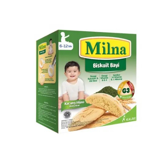 Jual Milna Biskuit Bayi Finger 52 gram | Biskuit Mpasi Bayi | Biskuit ...