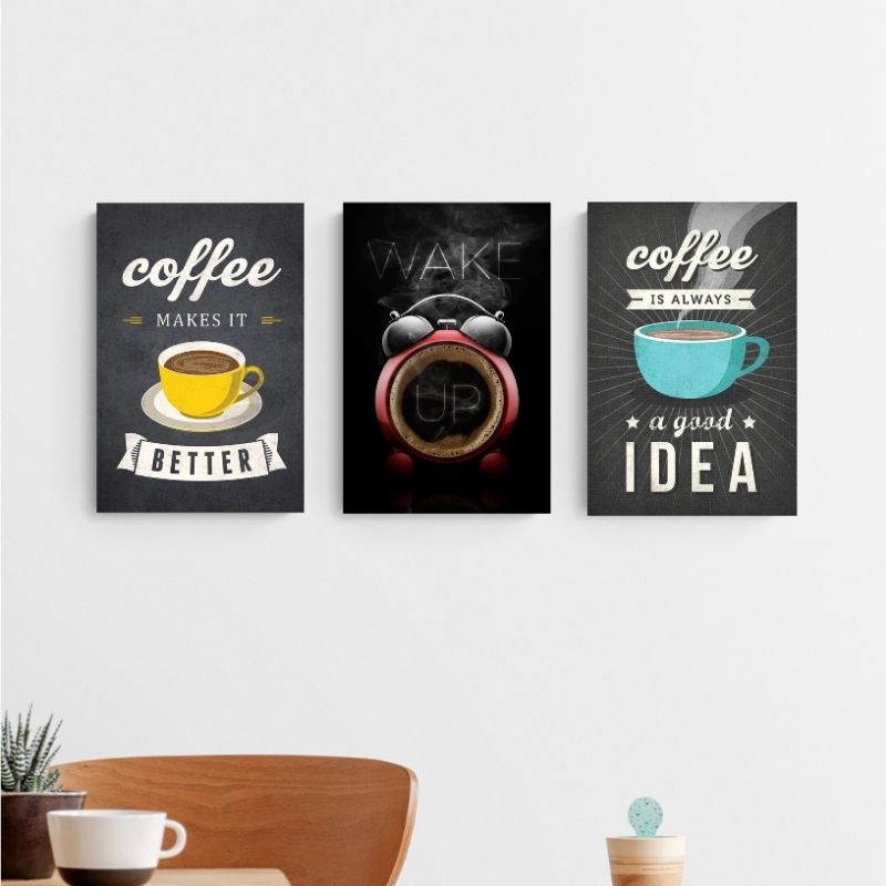 Jual Hiasan Dinding Kopi Walldecor Pajangan Poster Kayu Warkop ...