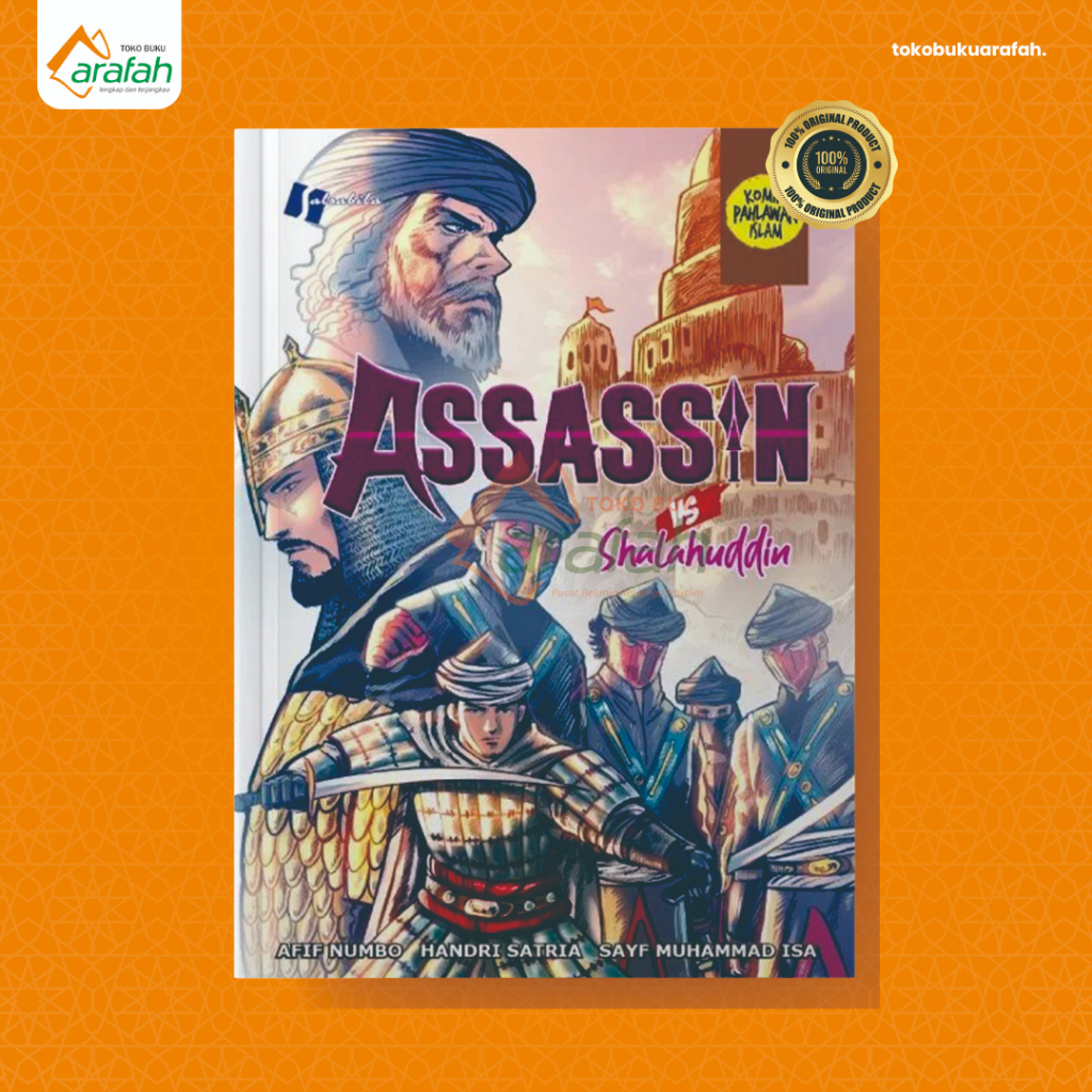 Jual Komik Pahlawan Islam Assassin vs Shalahuddin Soft Cover Full Color ...