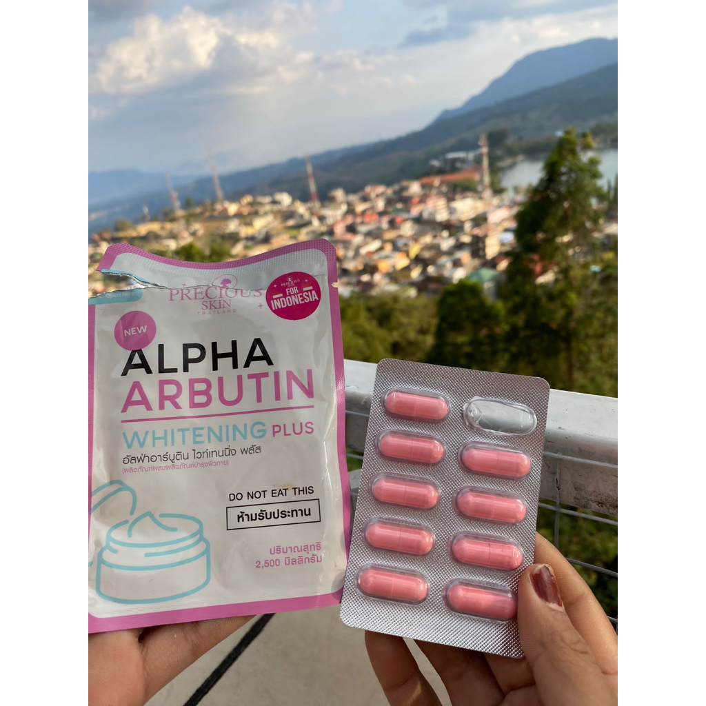 Jual Precious Skin Alpha Arbutin Whitening Plus Powder isi 10 (campuran ...