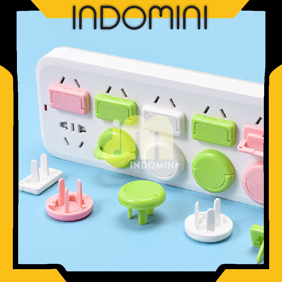 Jual INDOMINI Pengaman Stop Kontak Penutup Lubang Colokan Listrik ...