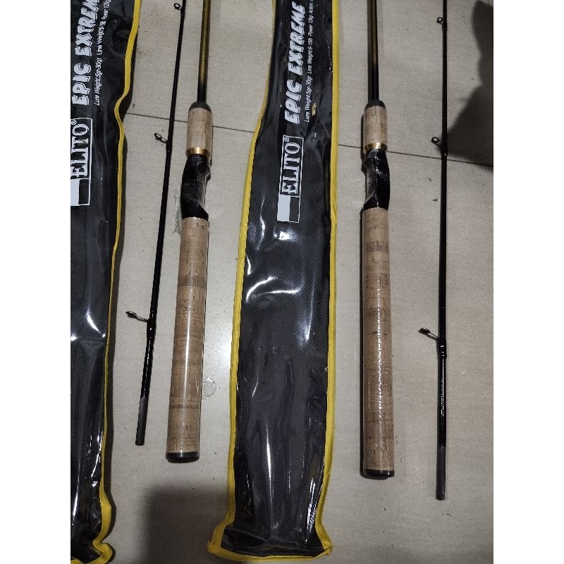 Jual joran pancing elito epic extreme pro series list gold type ring ...