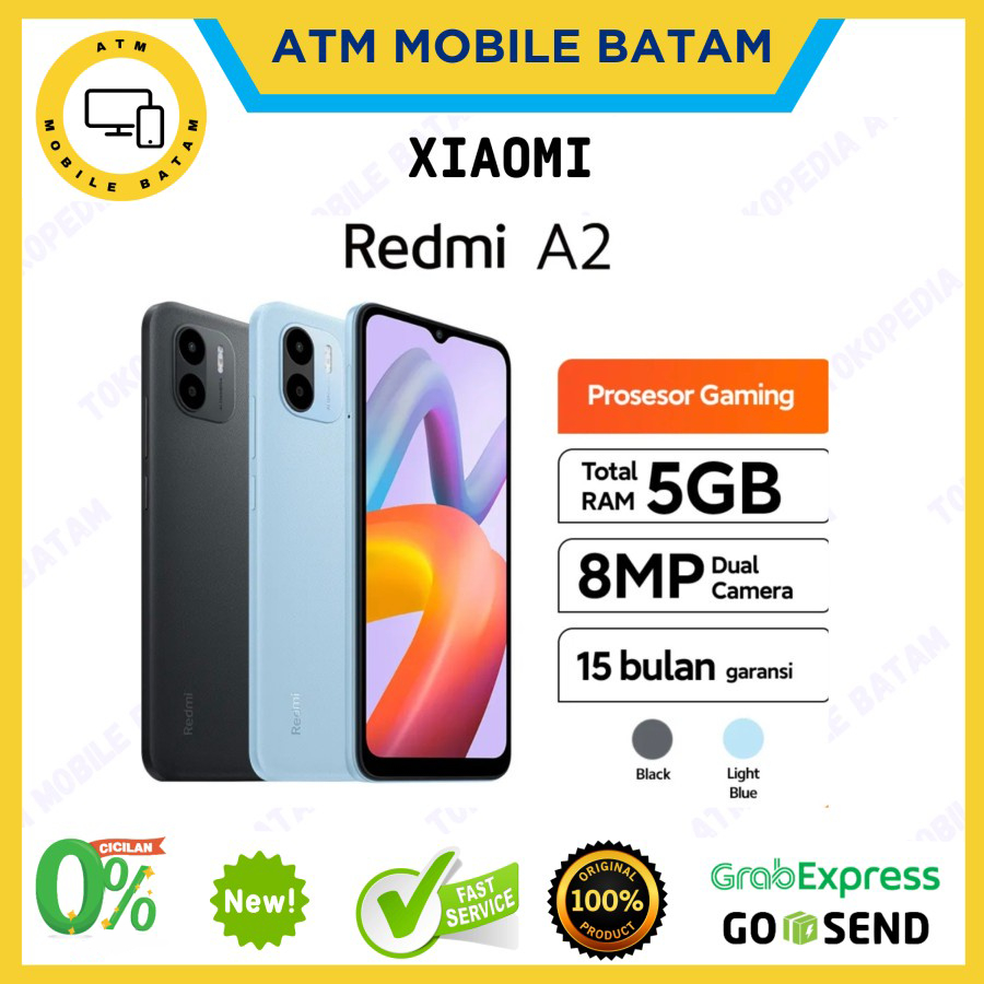 Jual Xiaomi Redmi A2 Total RAM hingga 5GB 8MP | Shopee Indonesia