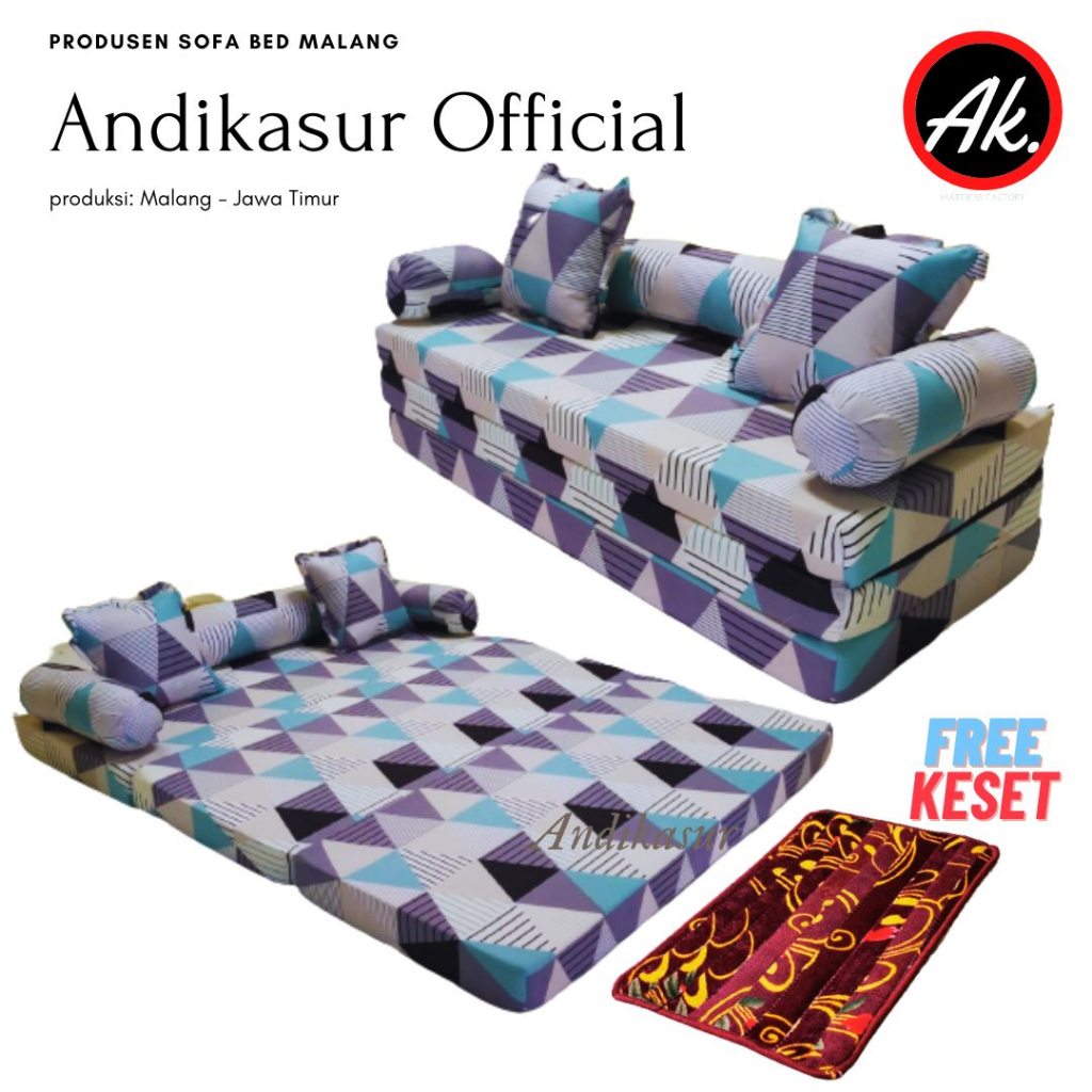 Jual Sofa Bed Kursi Tamu Minimalis Kasur Karakter Sofabed Murah Furniture Sofa Lipat Lantai Busa ...