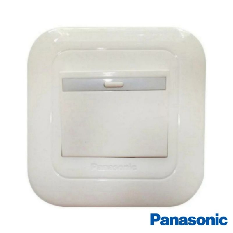 Jual Panasonic Saklar Single/Engkel 1 Gang WEJ78029 + WEJ5541 Wide ...