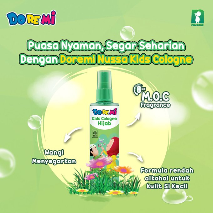 Jual Doremi Kids Spray Cologne 100ml (Kemasan Baru) | Shopee Indonesia