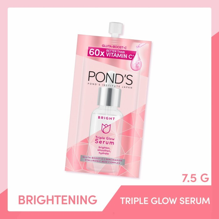 Jual Ponds Bright Beauty Triple Glow Serum 7g | Shopee Indonesia