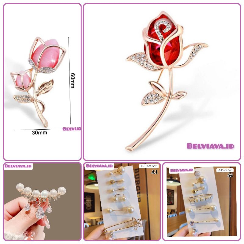 Jual BELVIAVA.ID - BROS HIJAB / PIN HIJAB / BROS DADA / PIN DADA / PIN ...